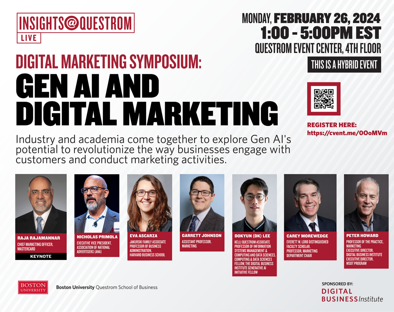 Digital Marketing Symposium | Insights@Questrom
