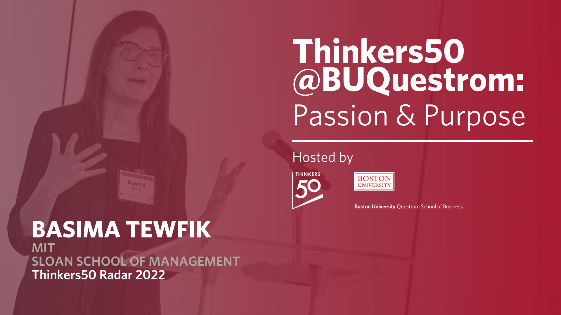 Passion & Purpose - Basima Tewfik | Insights@Questrom