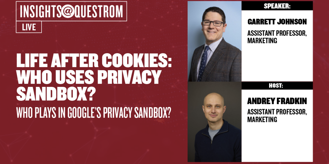 Life After Cookies: Who Uses Google's Privacy Sandbox? - Garrett ...