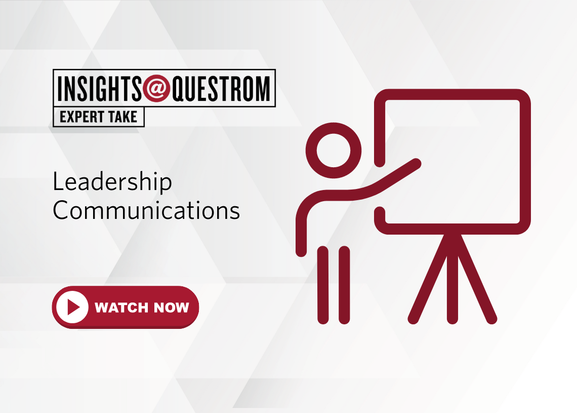 Leadership Communications | Insights@Questrom