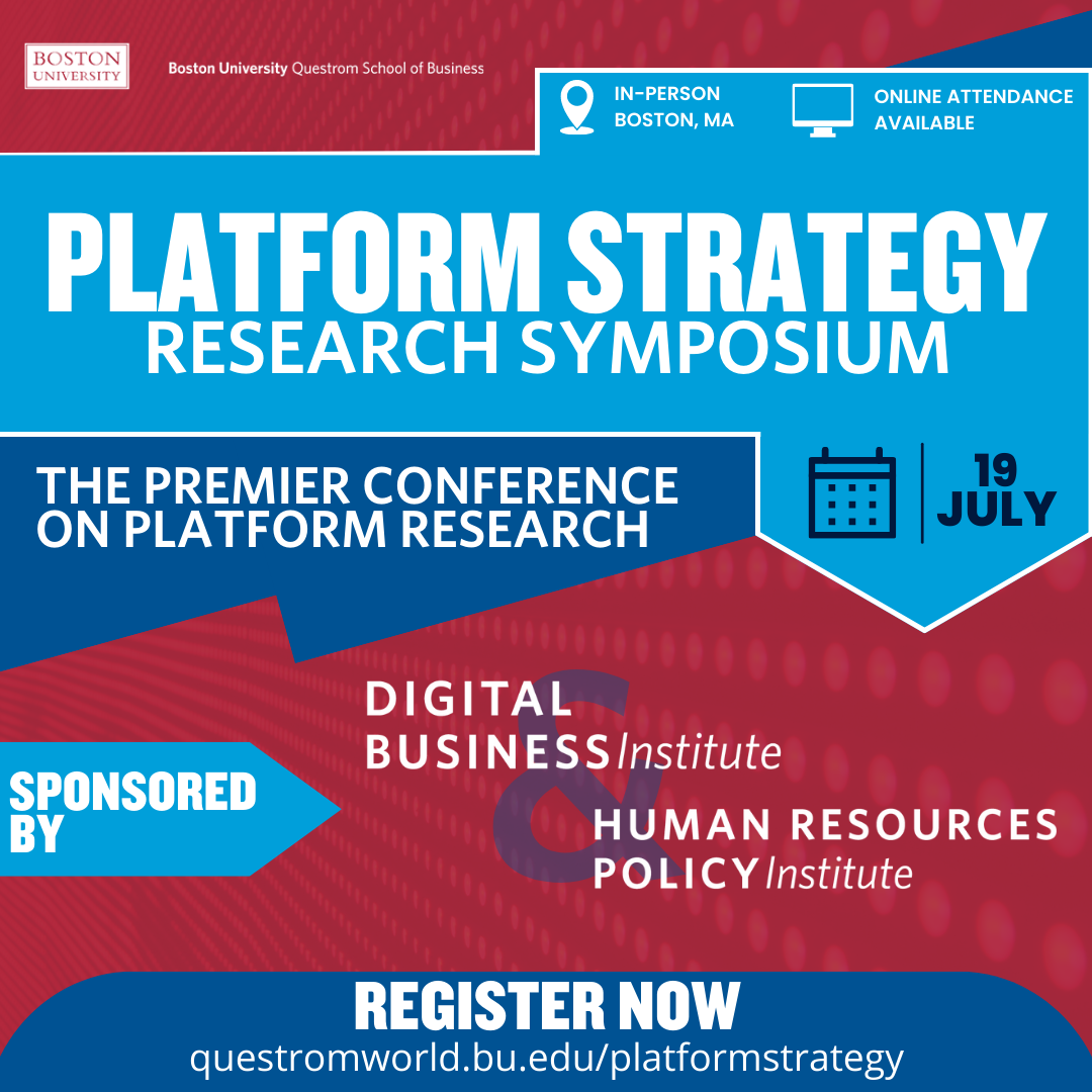Platform Strategy Research Symposium | Insights@Questrom