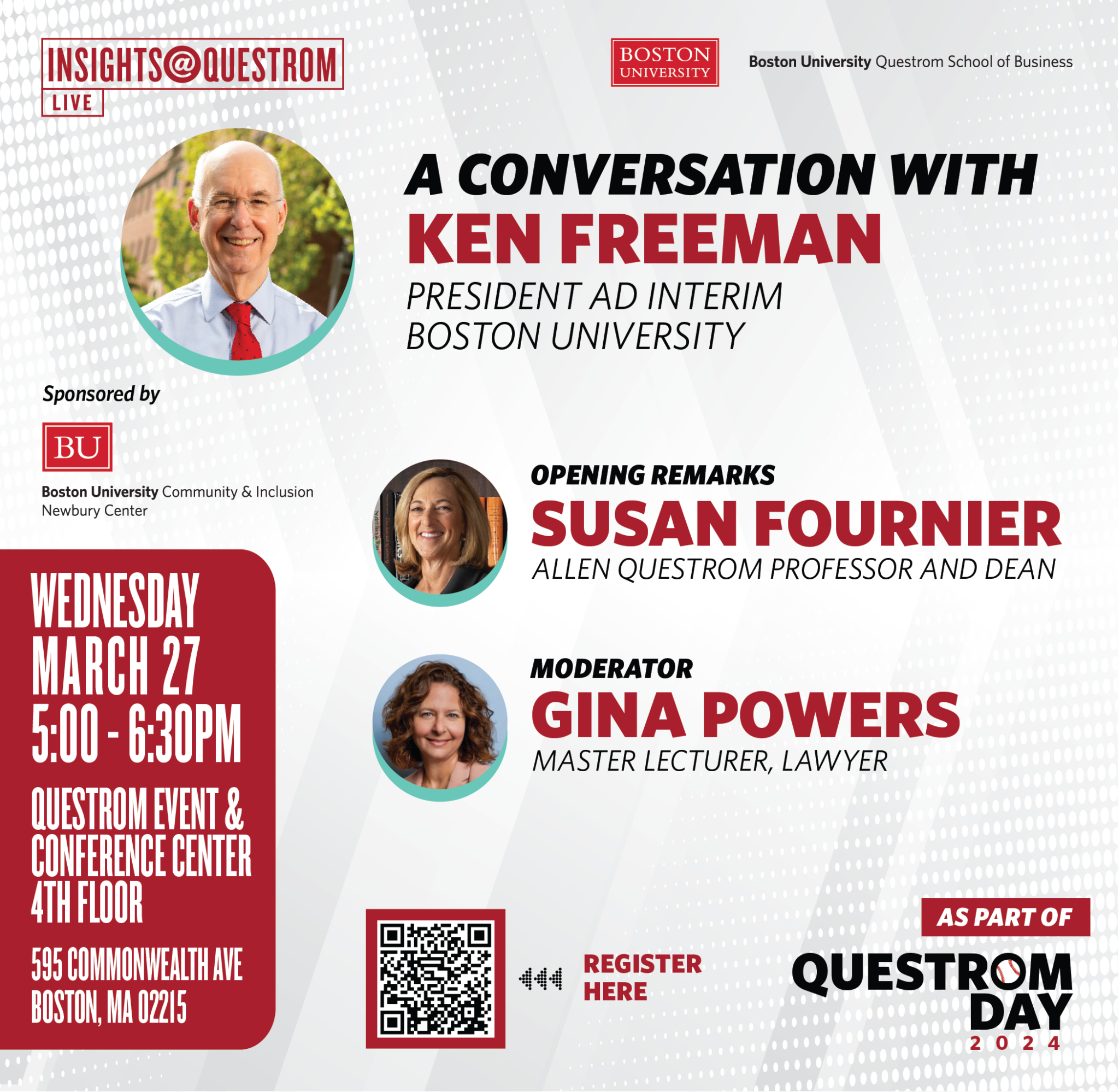 A Conversation with Ken Freeman - President Ad Interim Boston ...